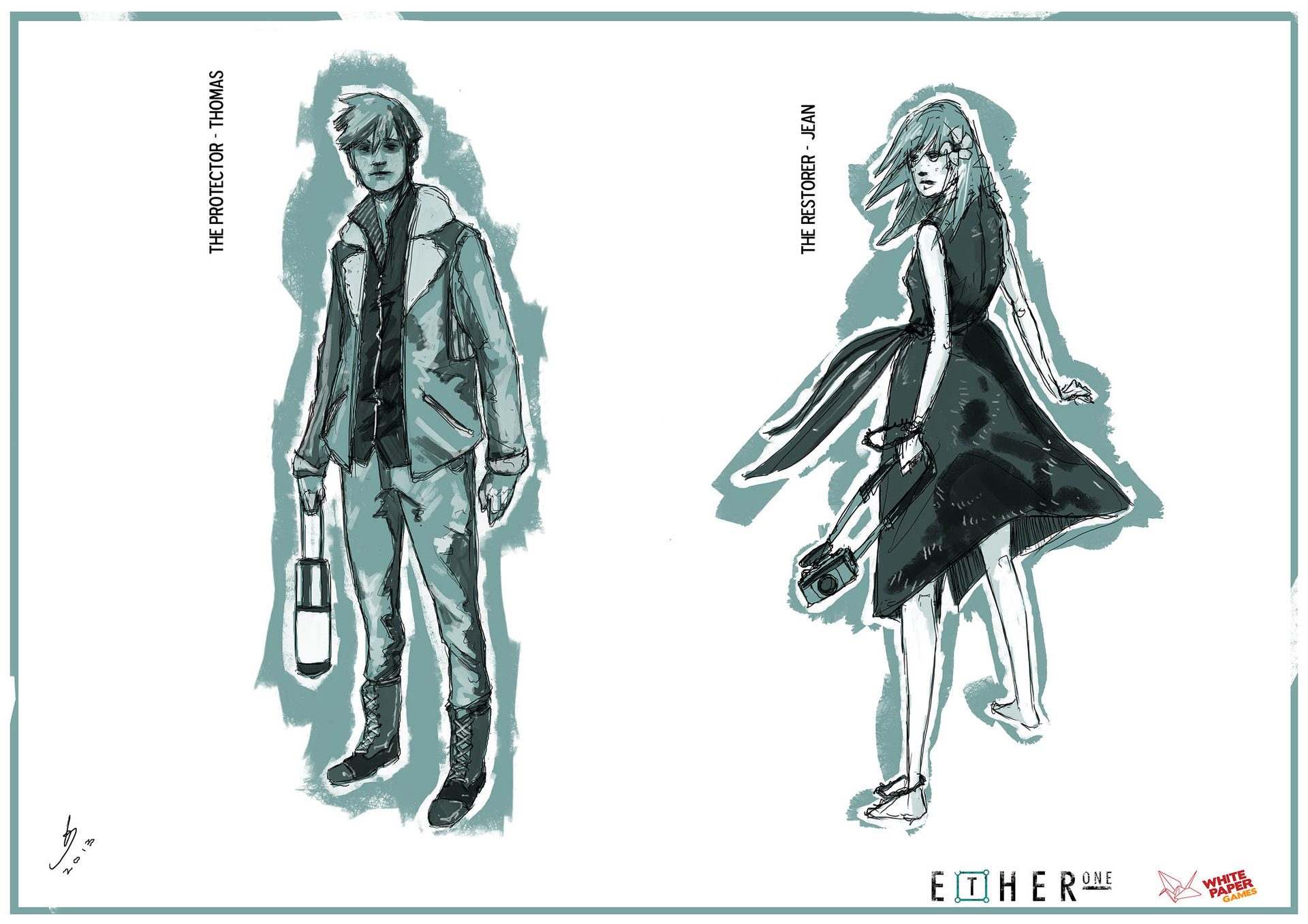 ArtStation - Ether One Character set