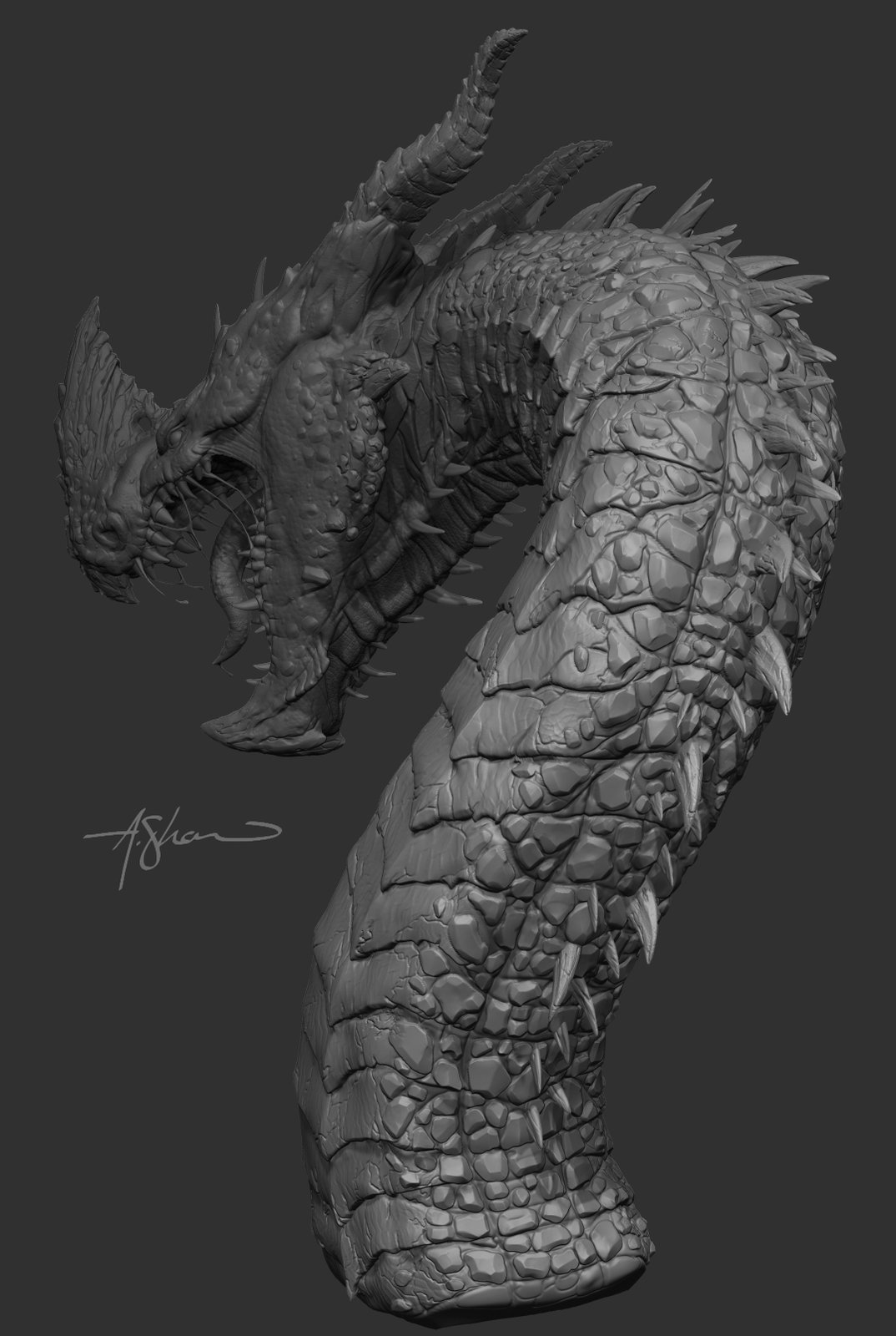 Adam Shaw - Dragon Sculpt
