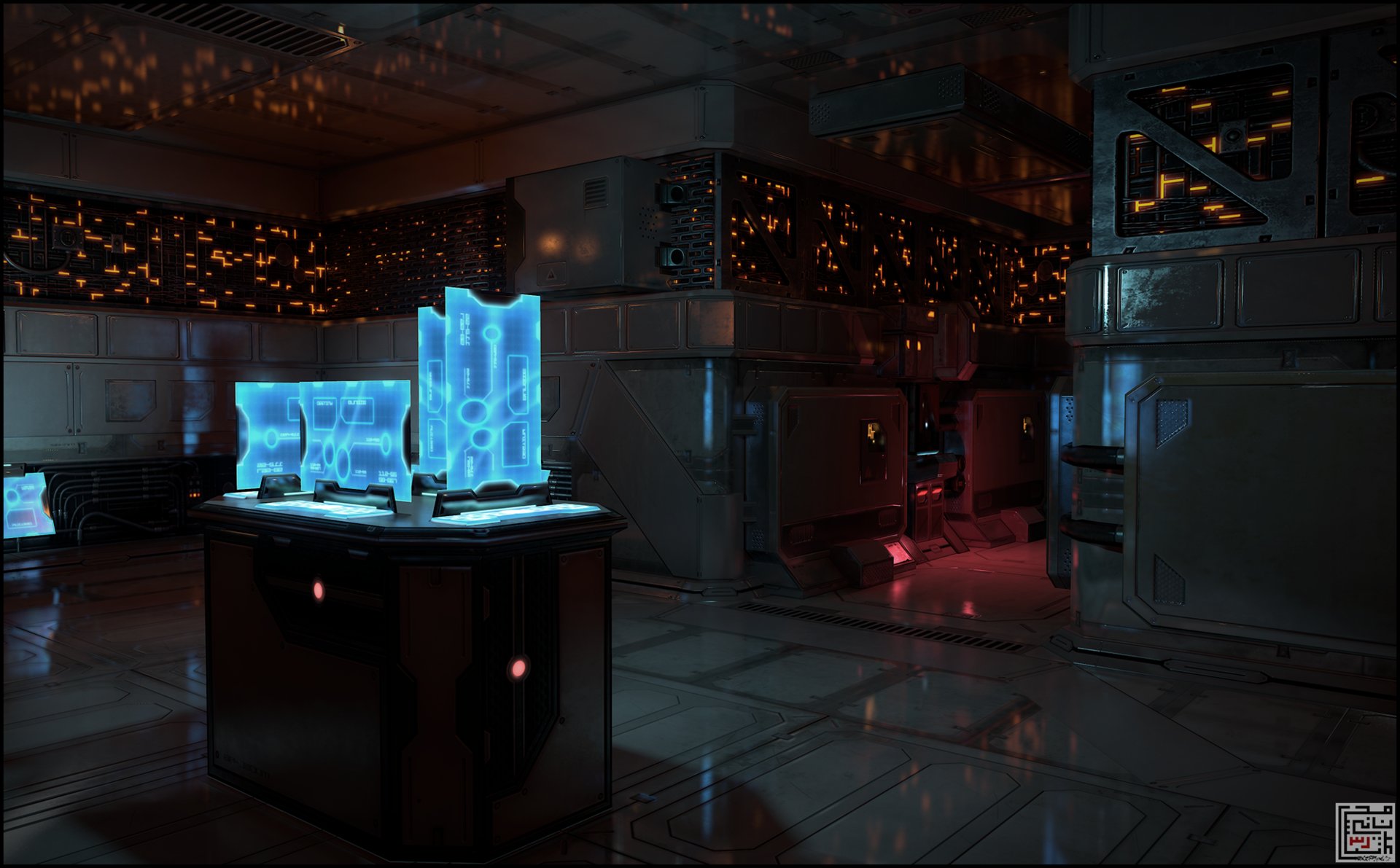 ArtStation - Control Room