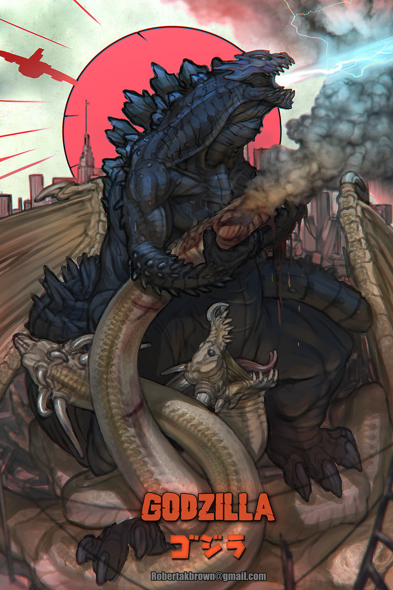 ArtStation - Godzilla