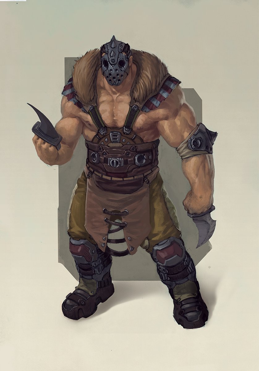 ArtStation - Berserker, Nikolay Georgiev