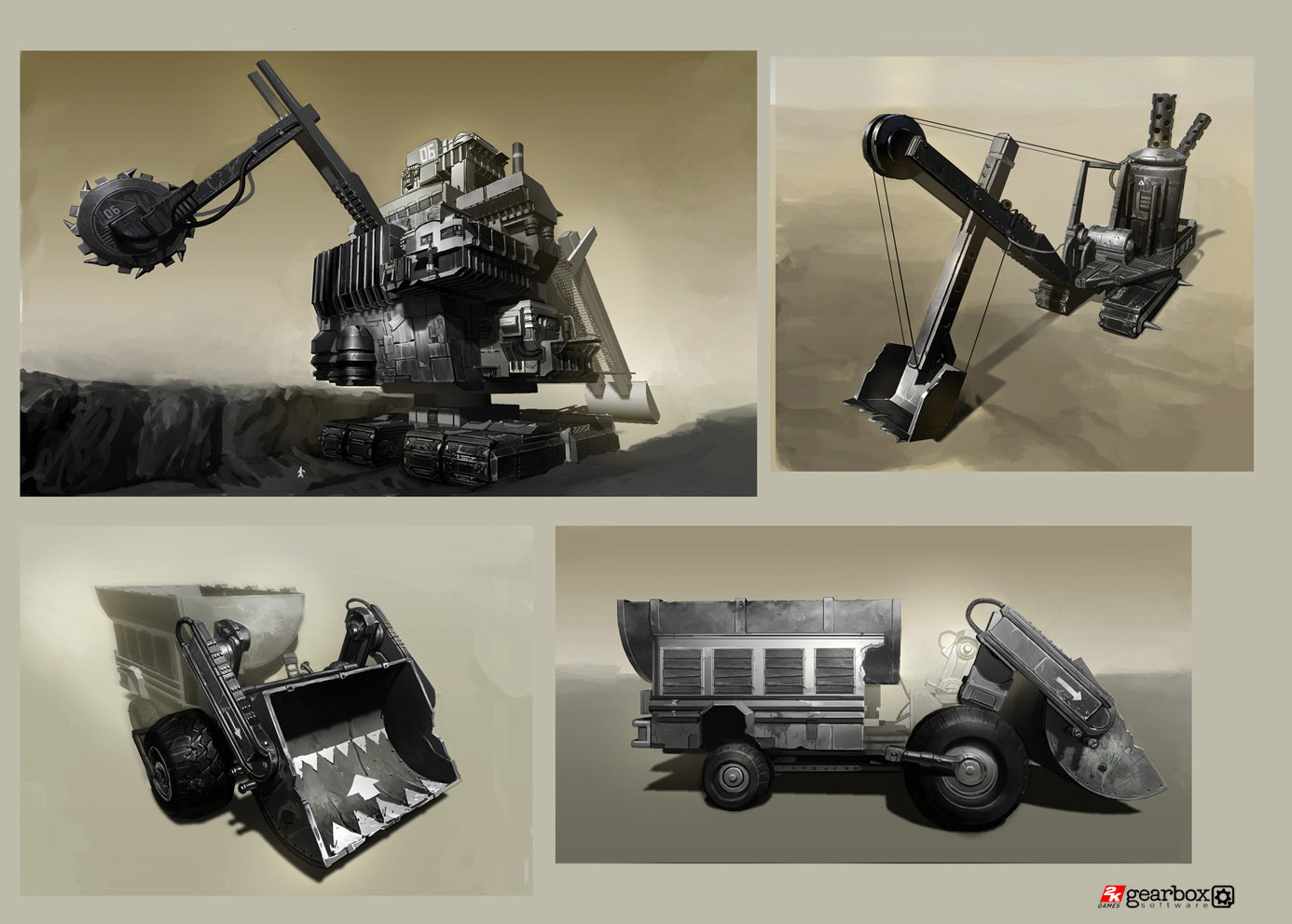 ArtStation - Mining Machinery 2, Matias Tapia