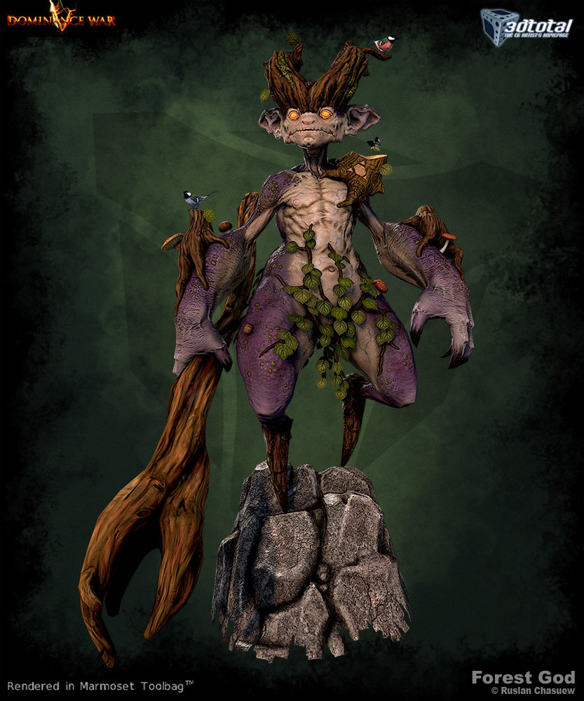 ArtStation - Forest God