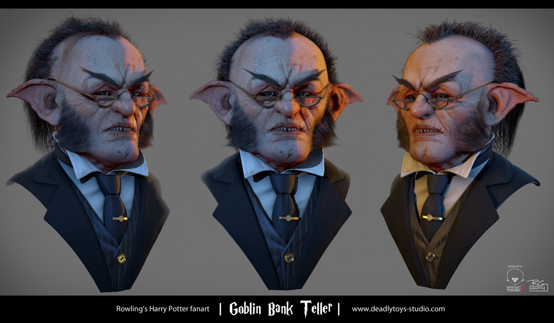 ArtStation - Goblin Bank Teller
