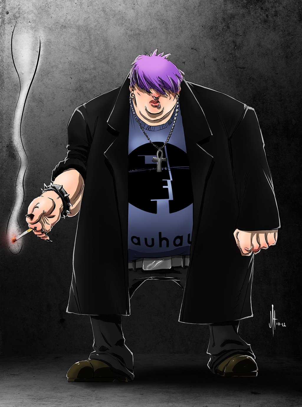 ArtStation - Goth/Emo Gang Member 1, Jason Michael Hall