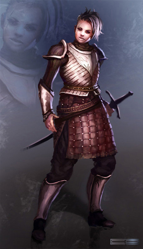 ArtStation - Female Knight