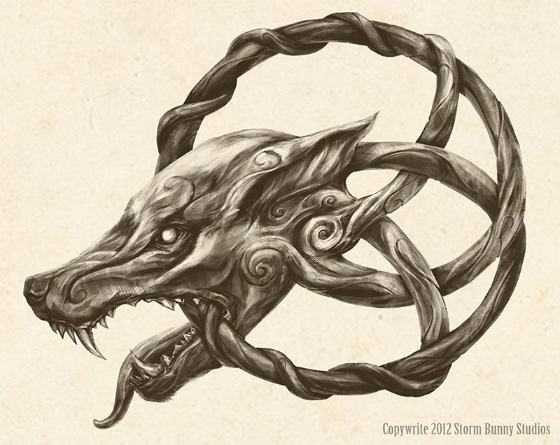 ArtStation - The Head of Wolf