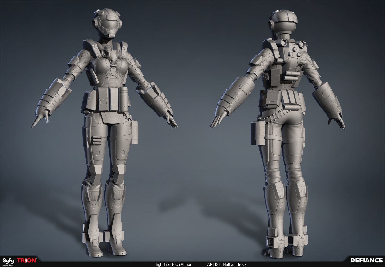 Nathan Brock - Defiance: Player Tech Armor