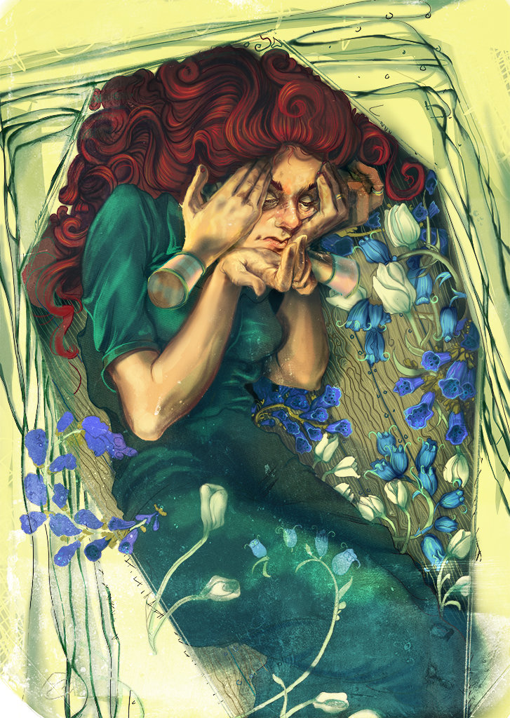 ArtStation - She Buried Her Hands