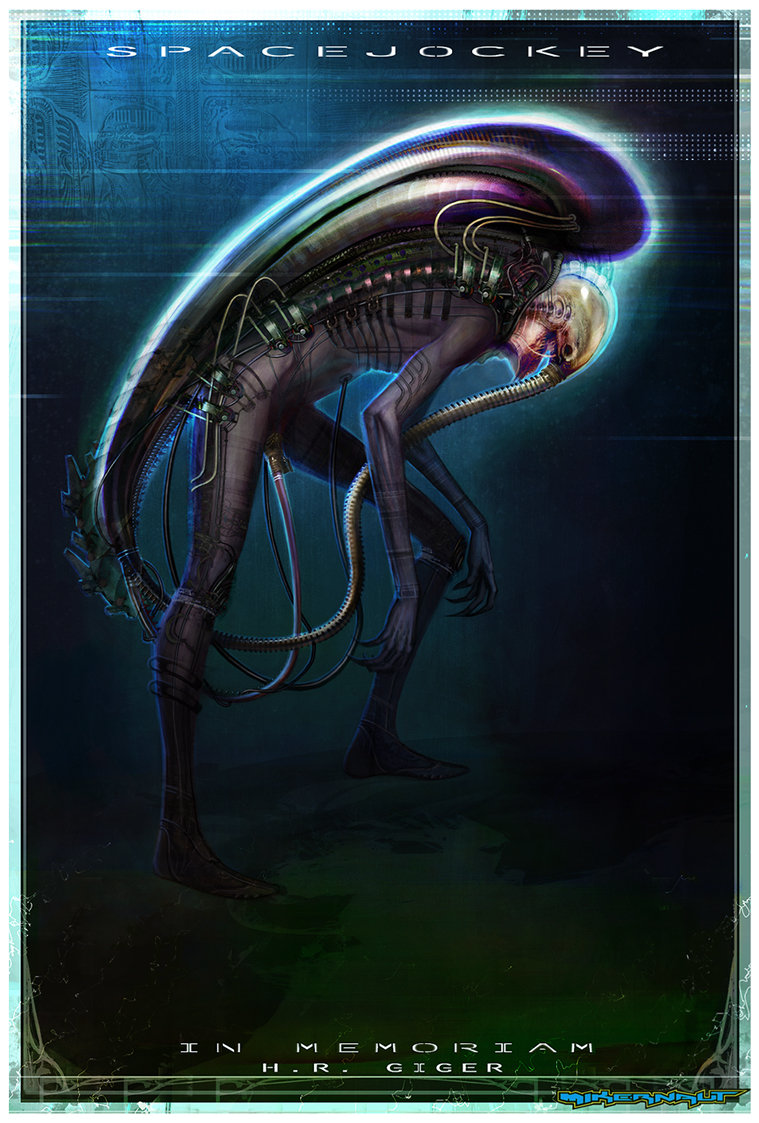 ArtStation - space jockey