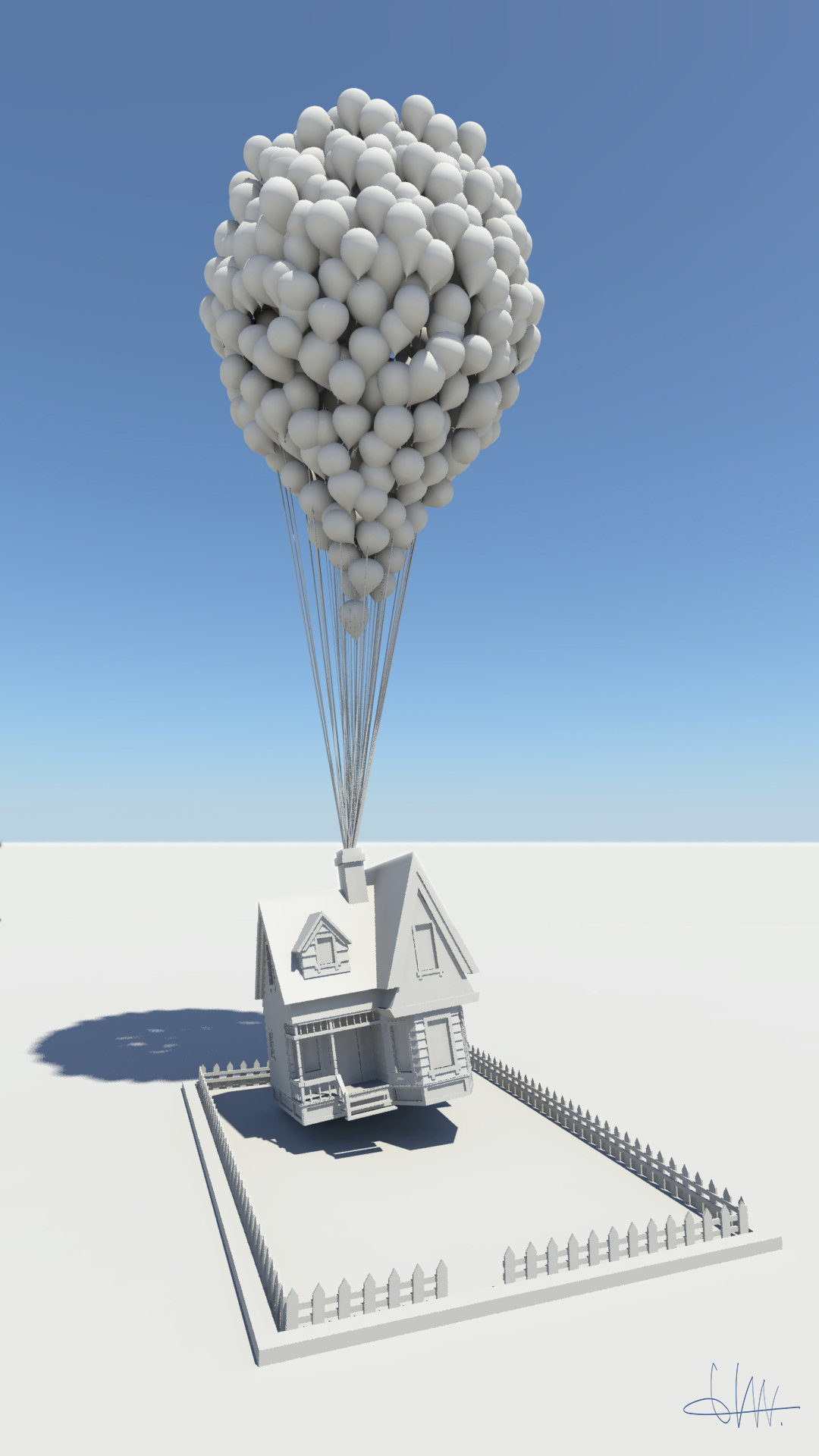 ArtStation - Carl & Ellie House