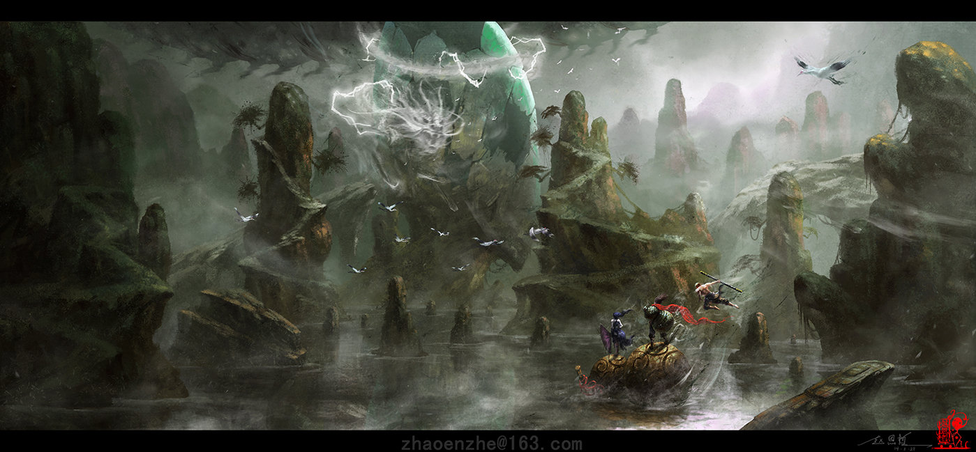 ArtStation - Knight-line, Enzhe Zhao