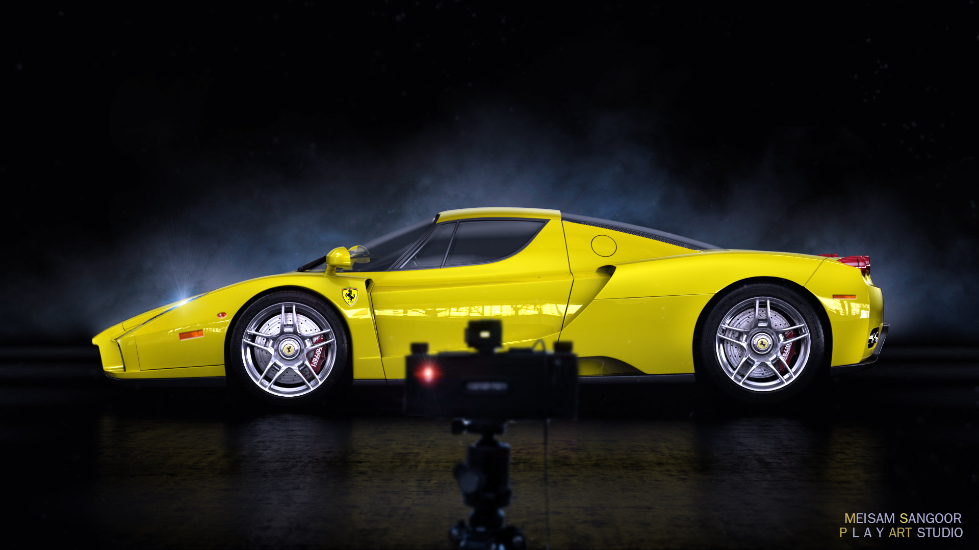 ArtStation - FERRARI ENZO