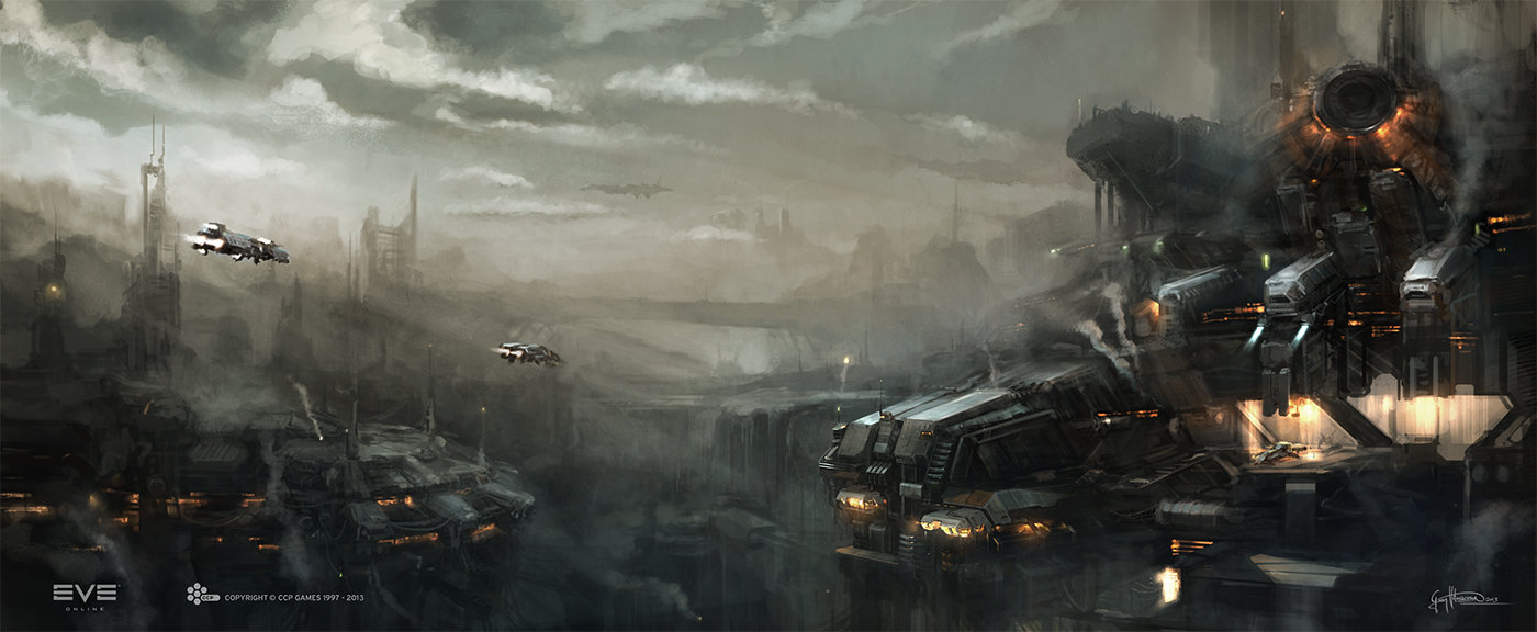 ArtStation - Minmatar city