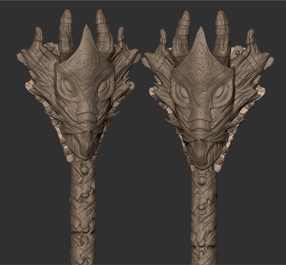 ArtStation - Sword dragon