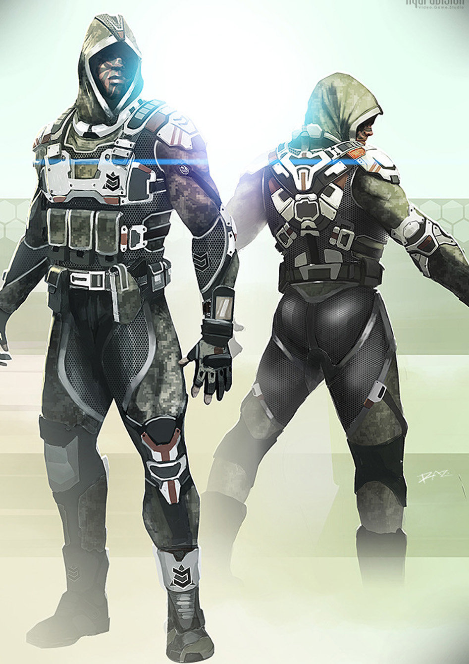 ArtStation - Snipers - Character2 concept