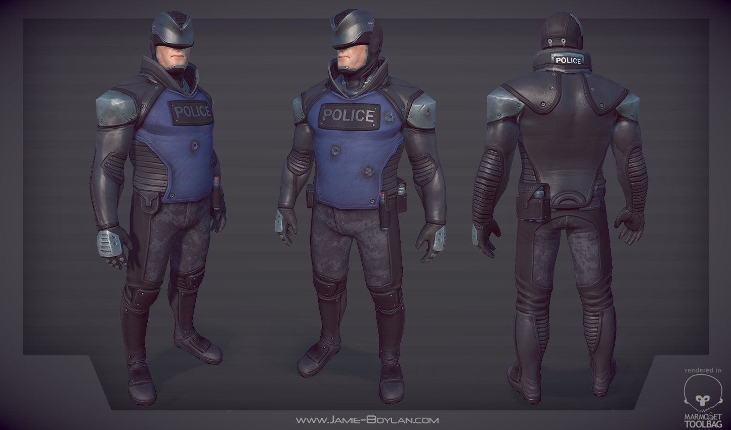 ArtStation - Space Cop