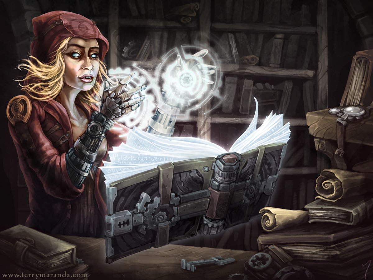 The Clockwork Tome by Terry Maranda : r/ImaginaryScholars