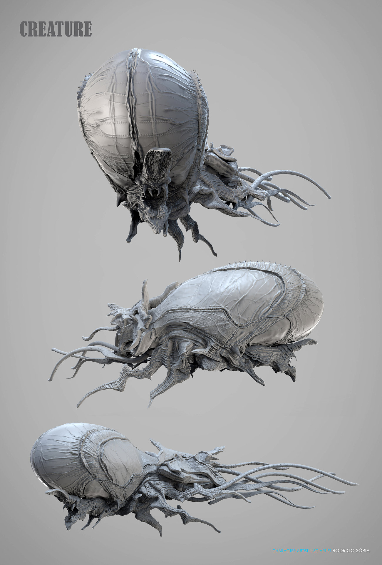 rodrigo-soria-creatureclay.jpg (1300×1920)-花瓣网