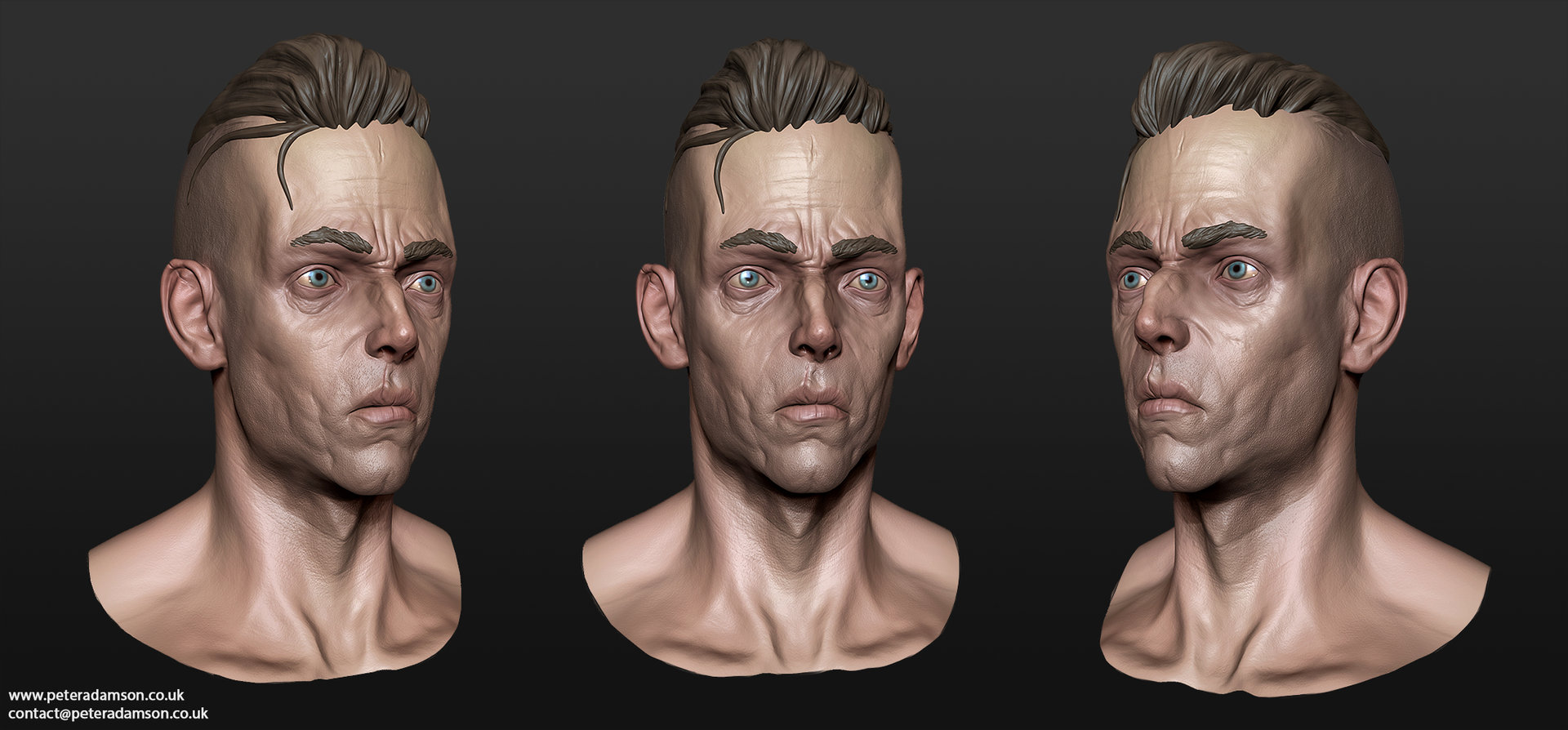 ArtStation - Stylized Head Sculpt