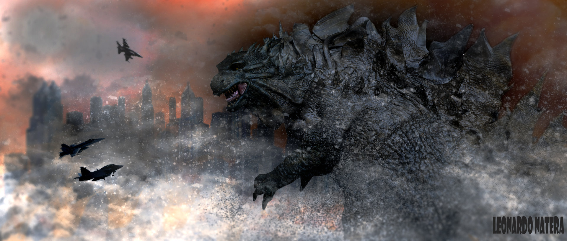 ArtStation - Godzilla Fan Art 01