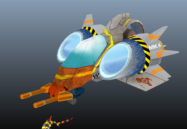 ArtStation - Advanced Gunship