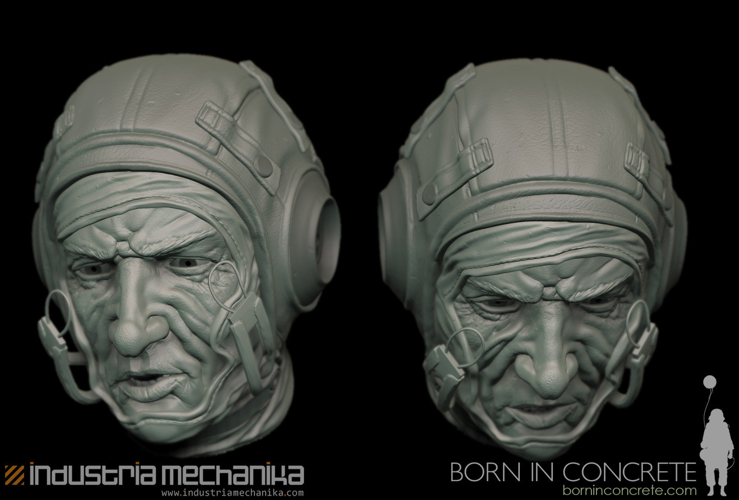 ArtStation - Derek Stenning's Dystopic Model Kit