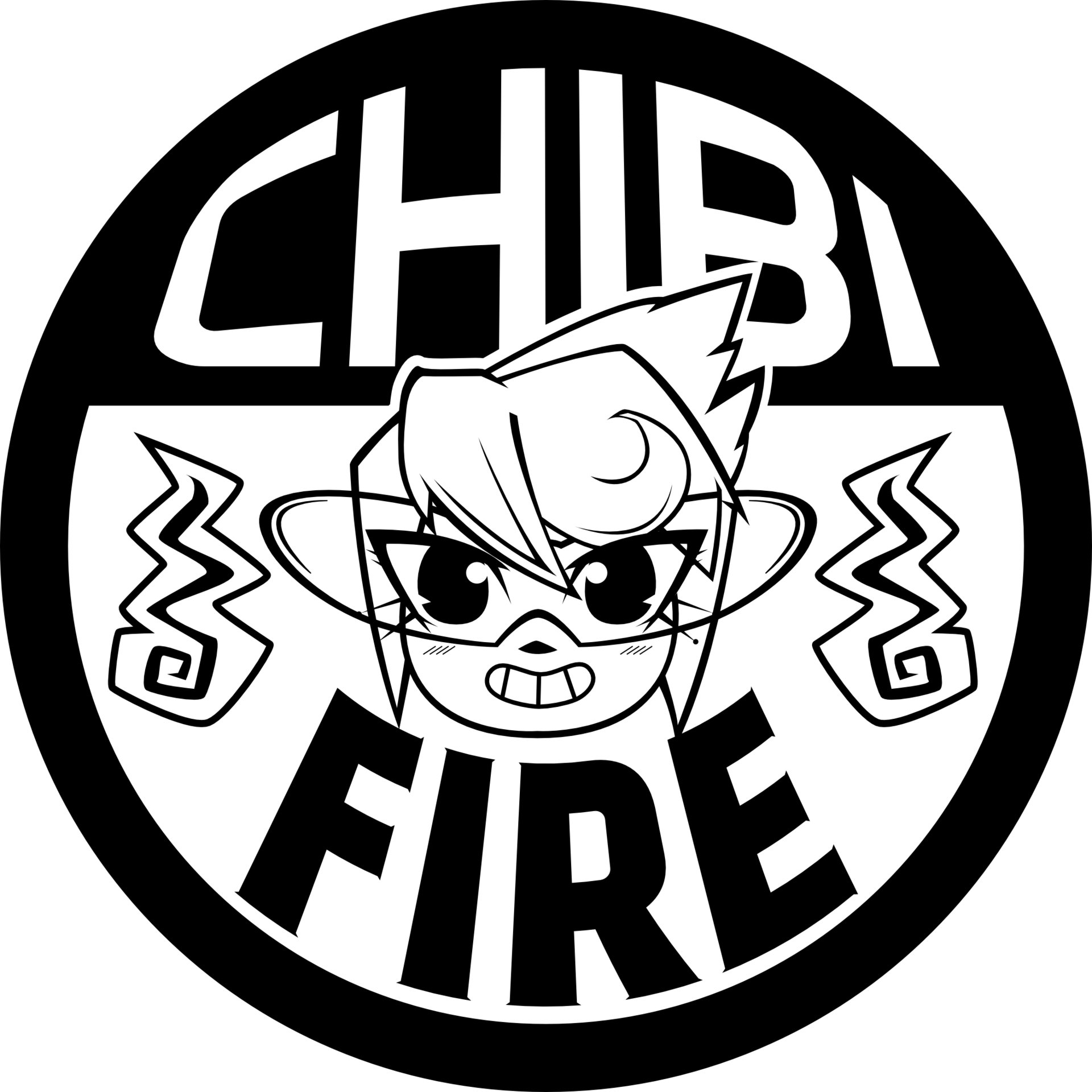 ArtStation - Chibi Fire Logo