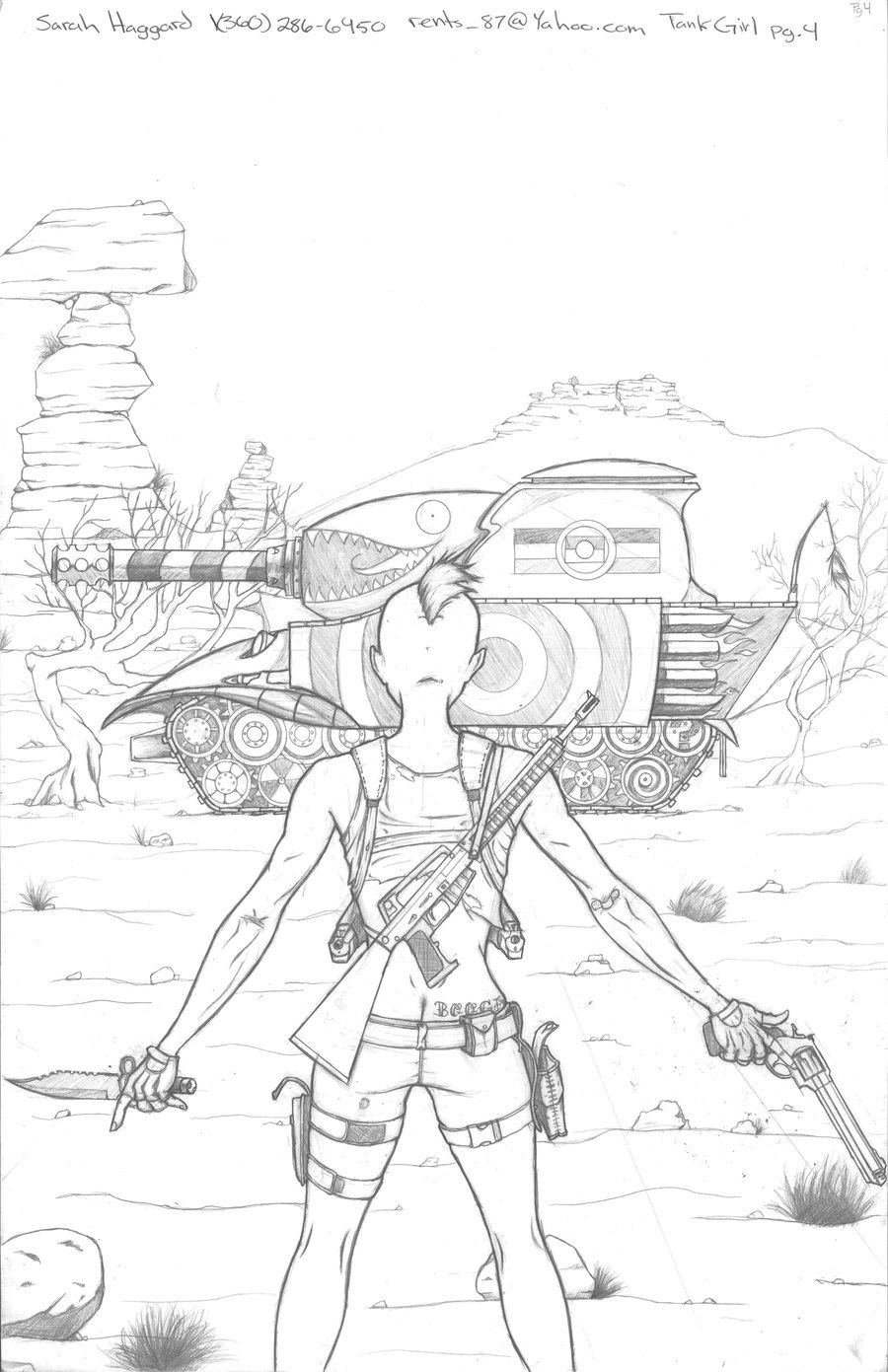 ArtStation - Tank Girl