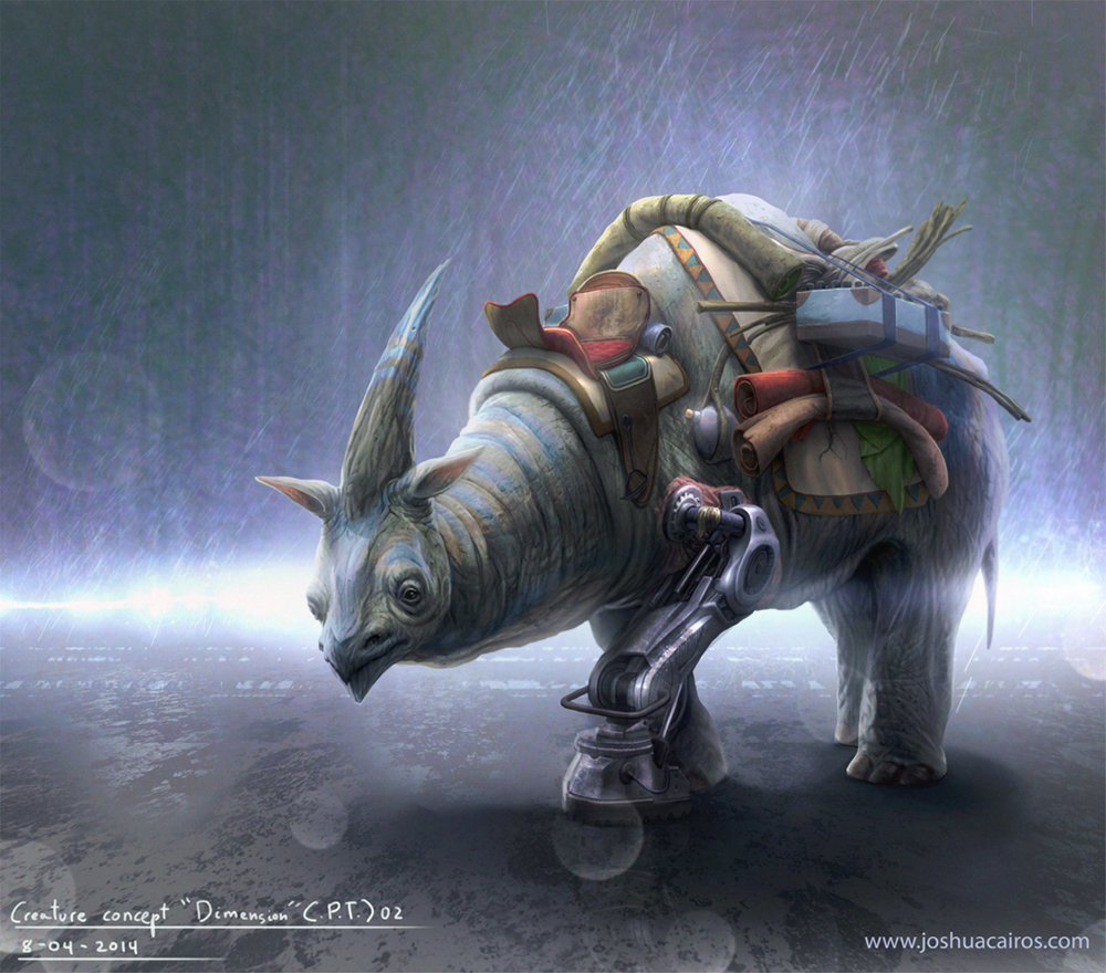 ArtStation - creature concept dimension (p.t) 02