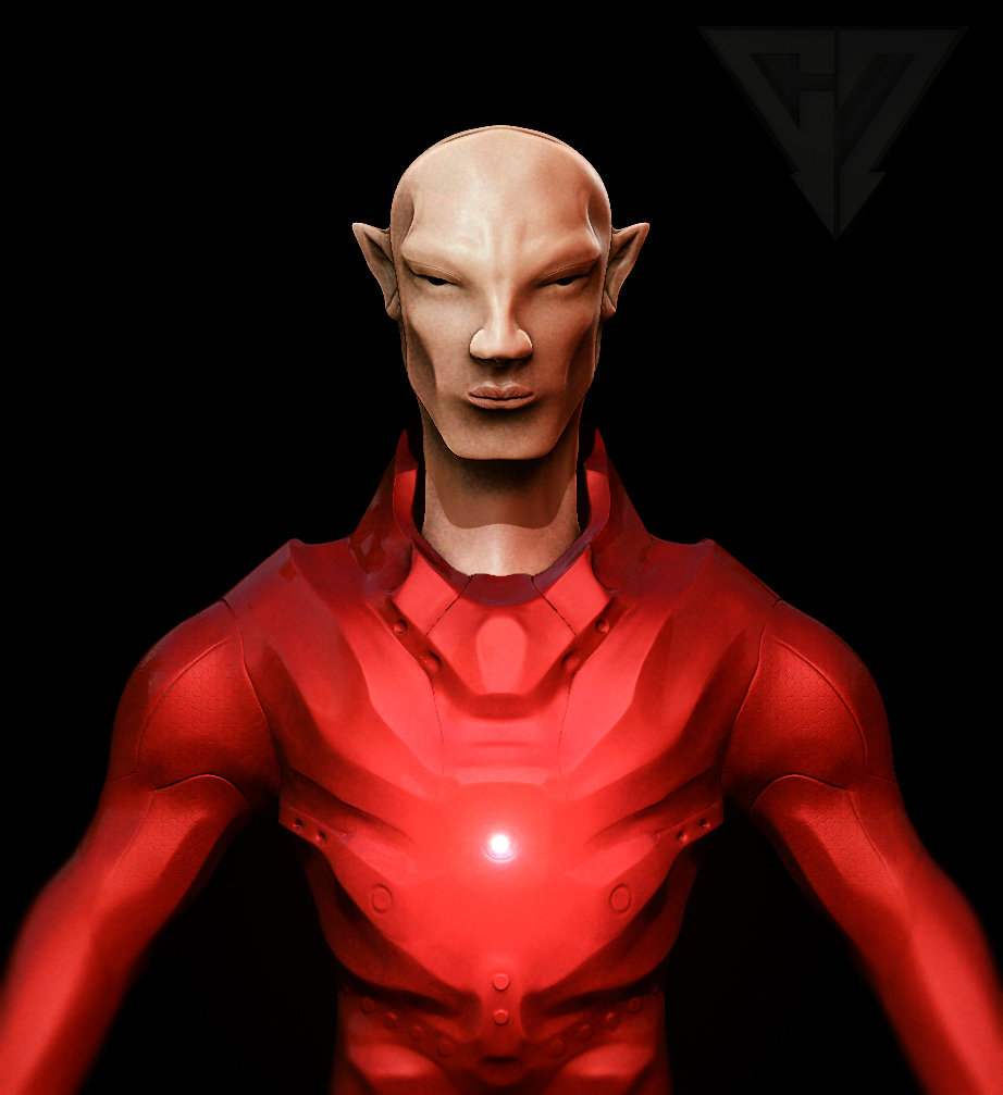 ArtStation - Alien or Human