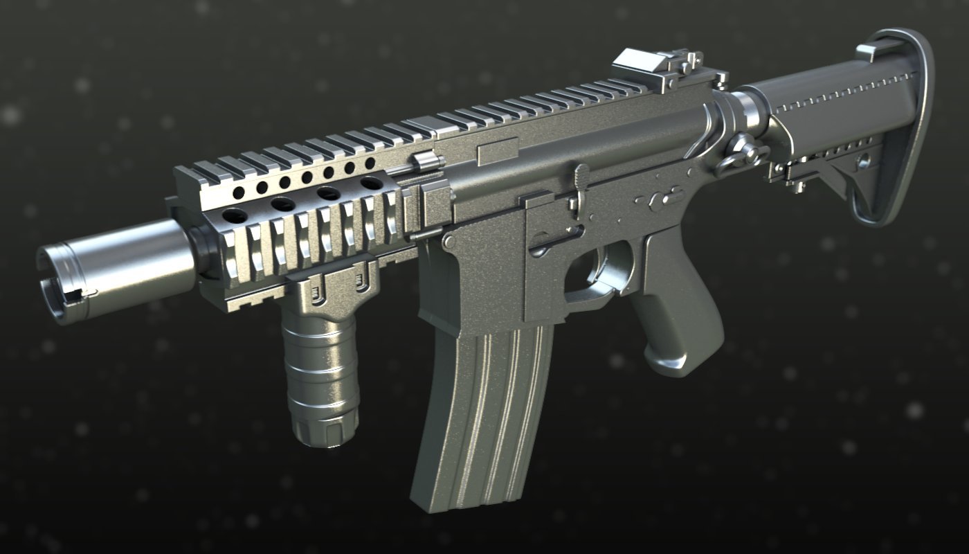 ArtStation - Gun model