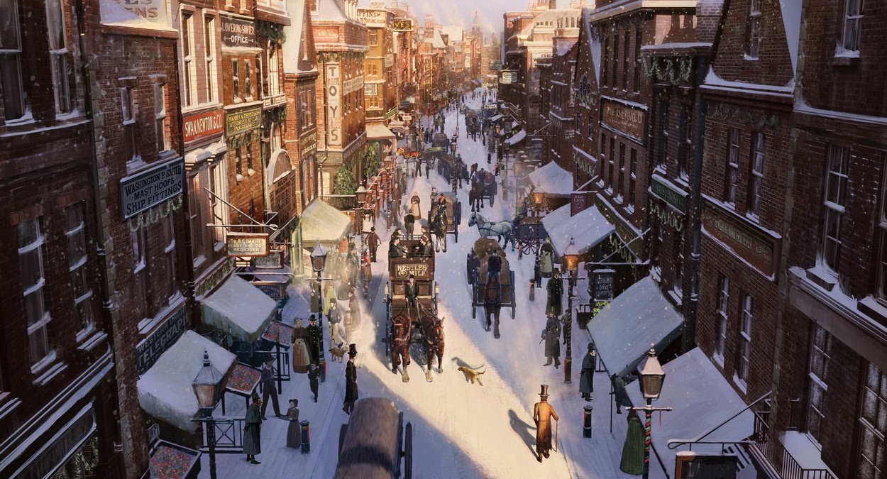 ArtStation - Christmas Carol Concept 2