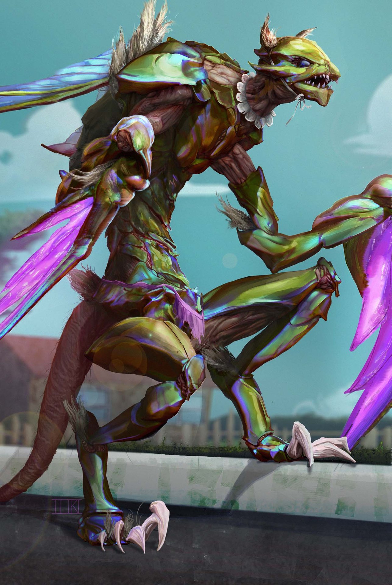 ArtStation - Krazy Khaz Lady