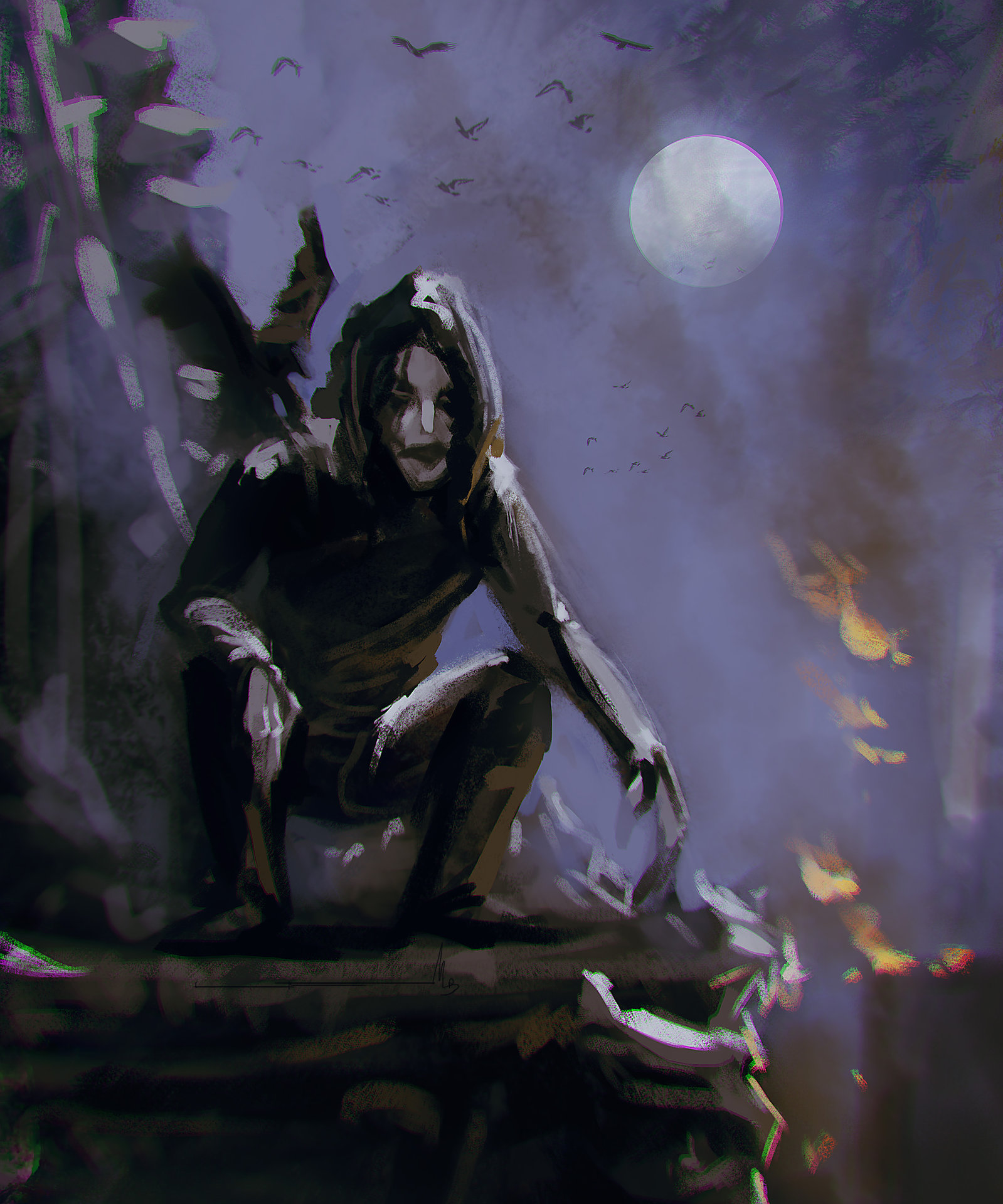 ArtStation - The crow