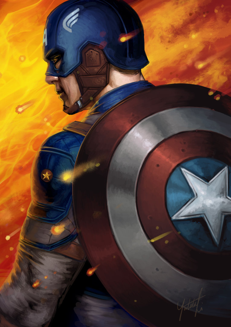 ArtStation - Captain America