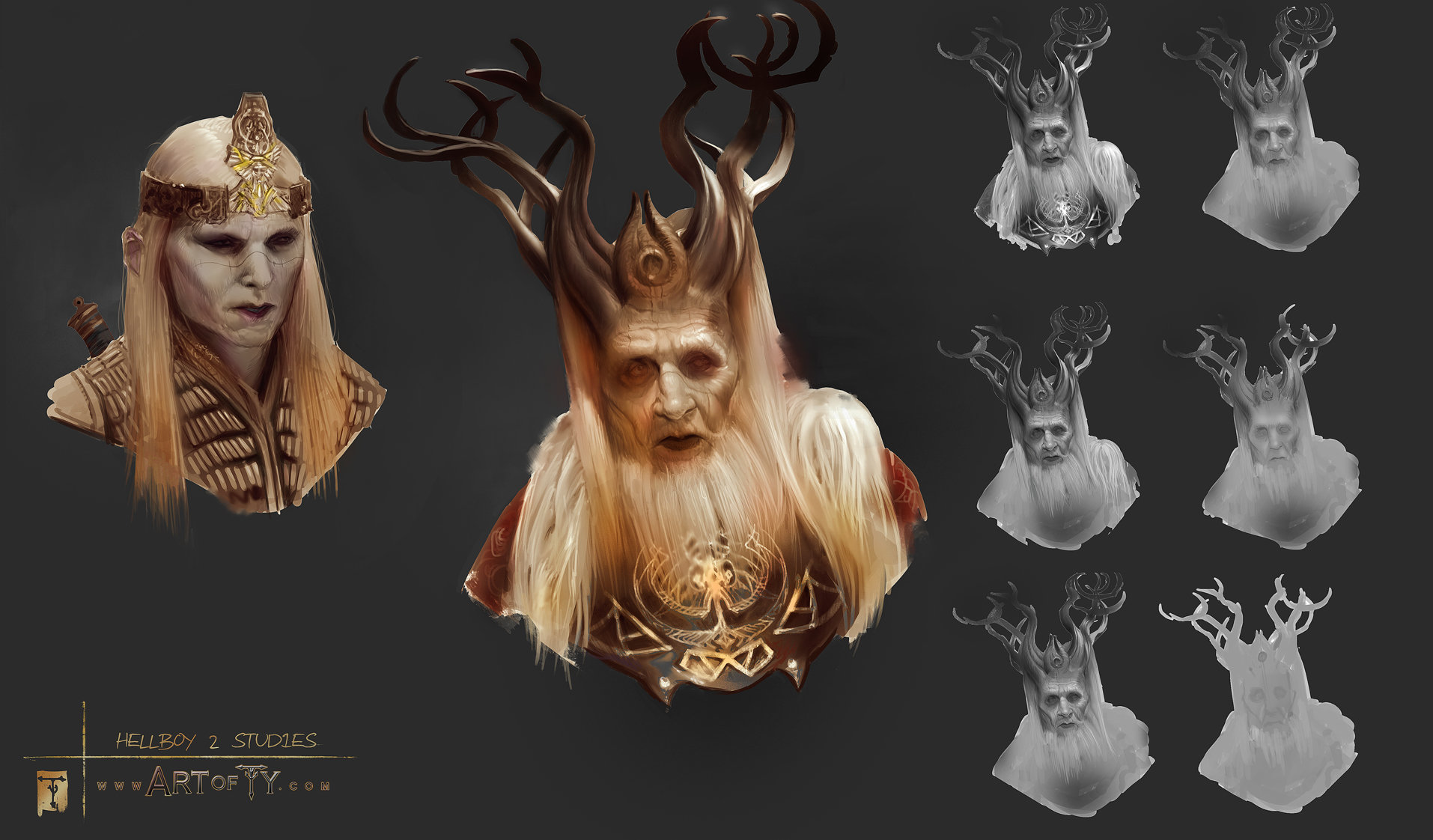 ArtStation - Hellboy 2 Studies