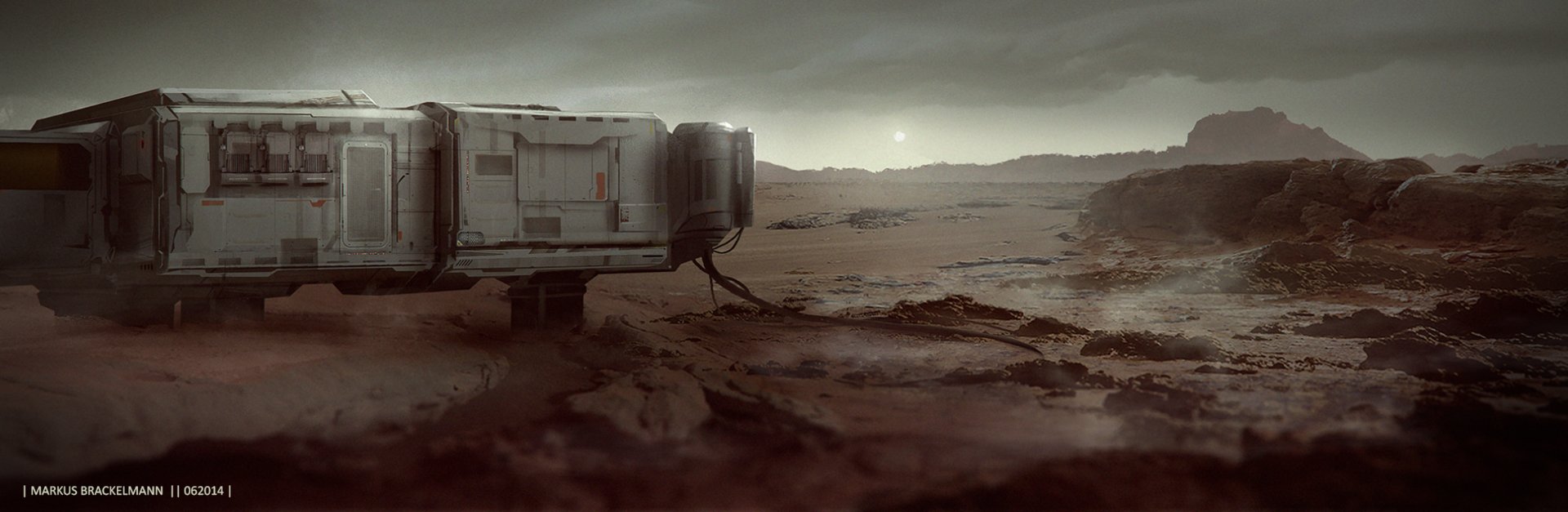 ArtStation - Mars Station