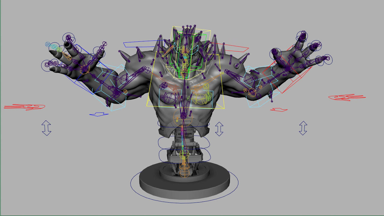 ArtStation - WWWY | The Monster Rig