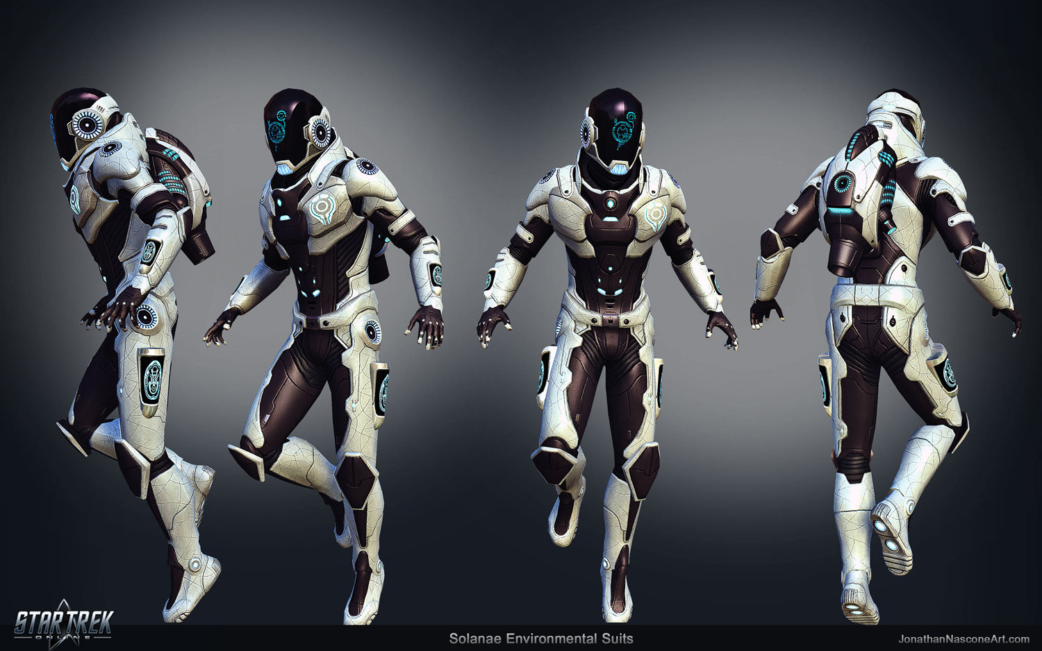 Jonathan Nascone - Star Trek Online: Solanae Costume set