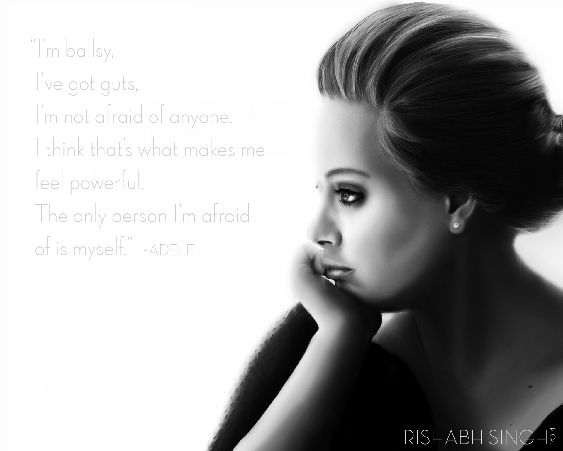 ArtStation - Adele Digital Painting