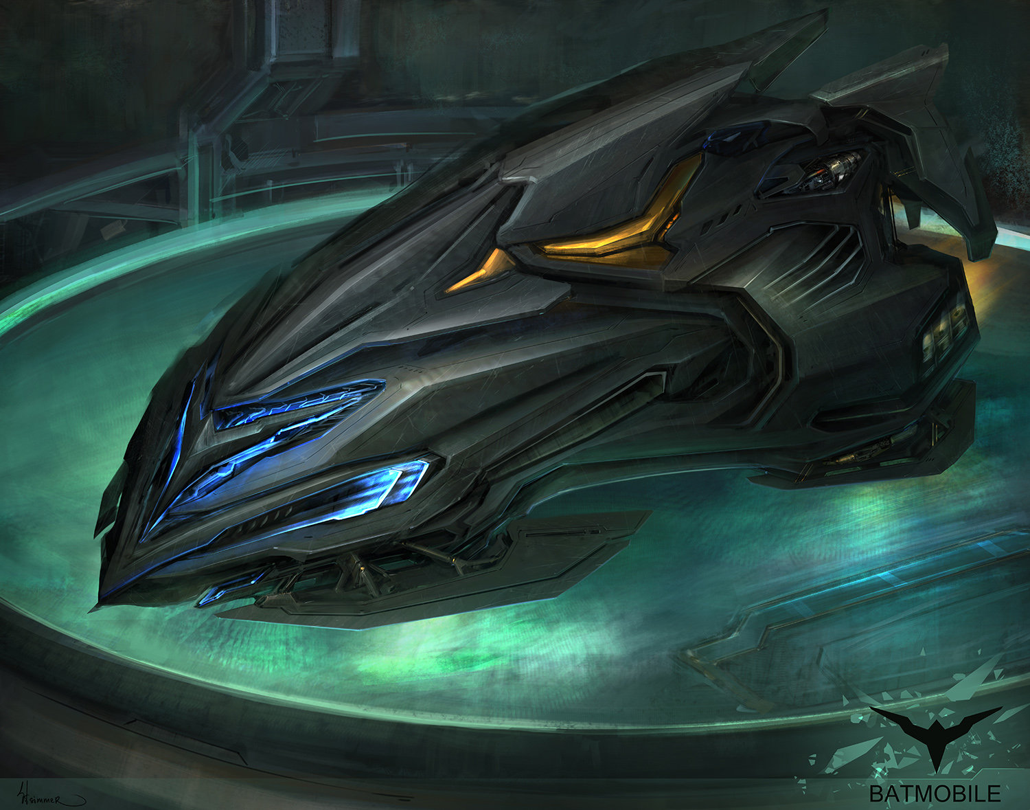 ArtStation - batmobile