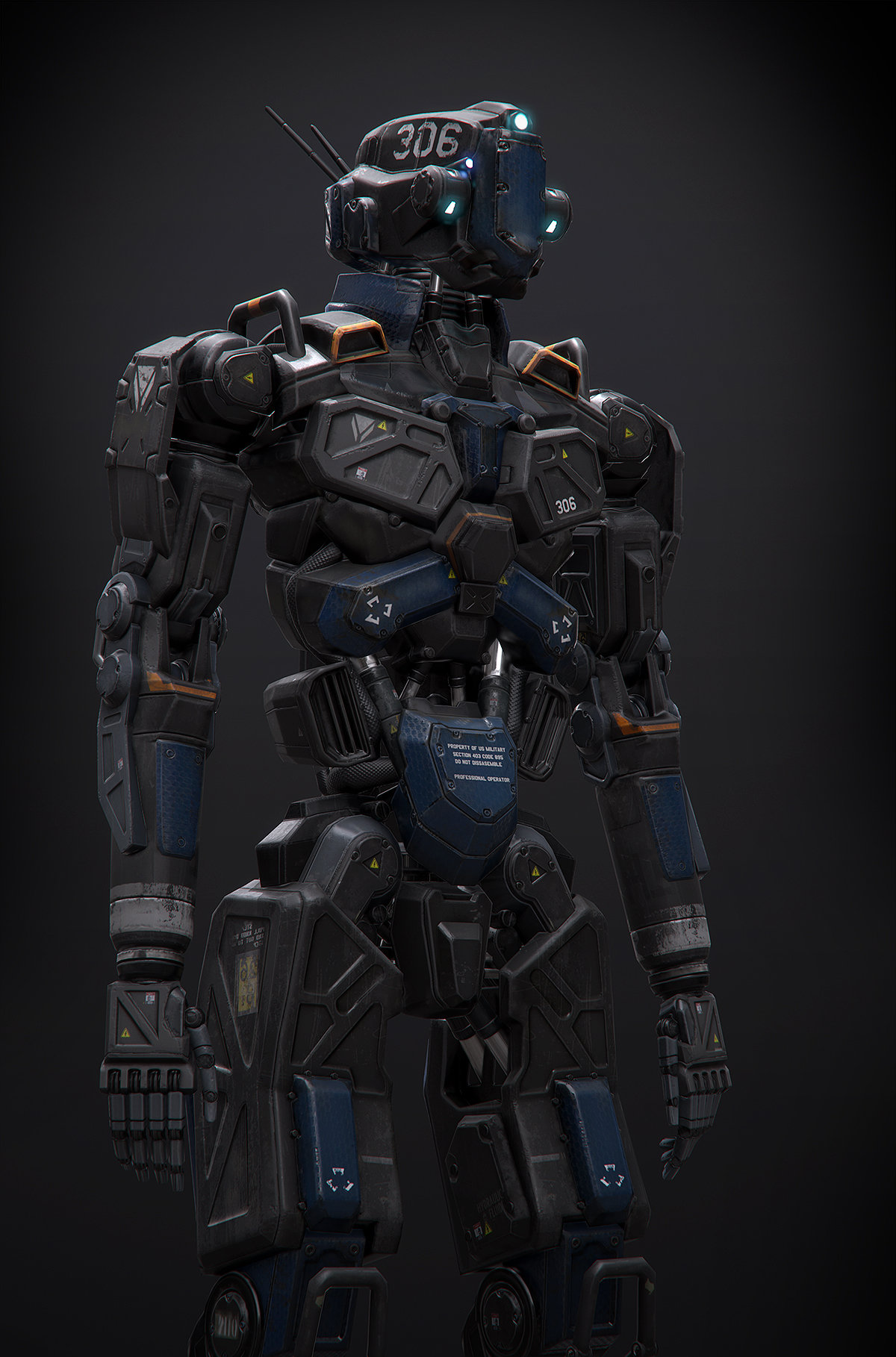 ArtStation - Humanoid Robot Project