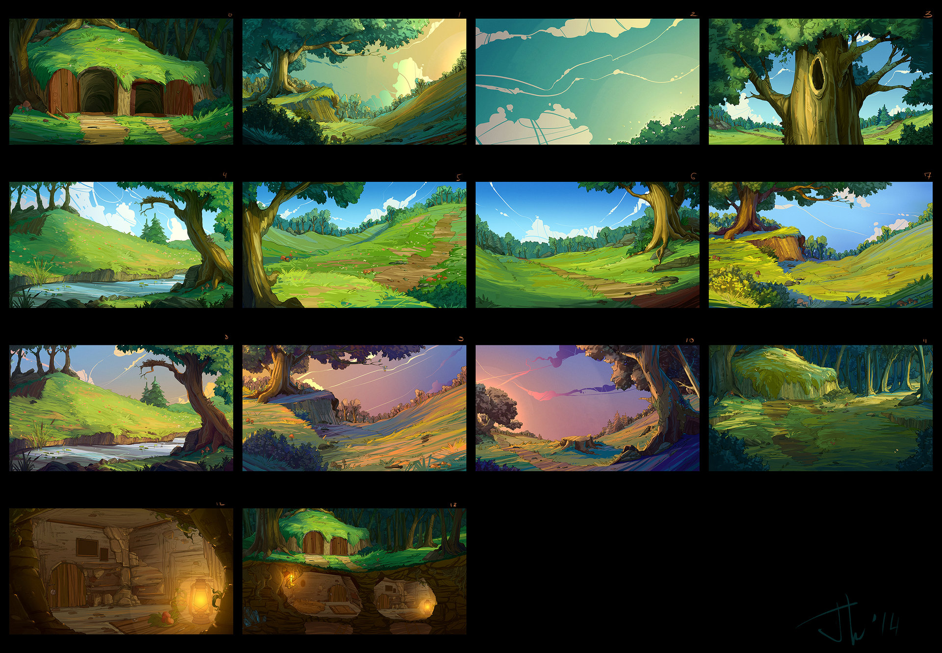 ArtStation - Backgrounds