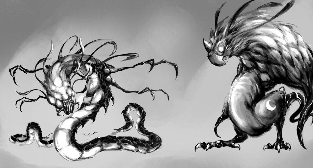 ArtStation - Chicken. Centipede.