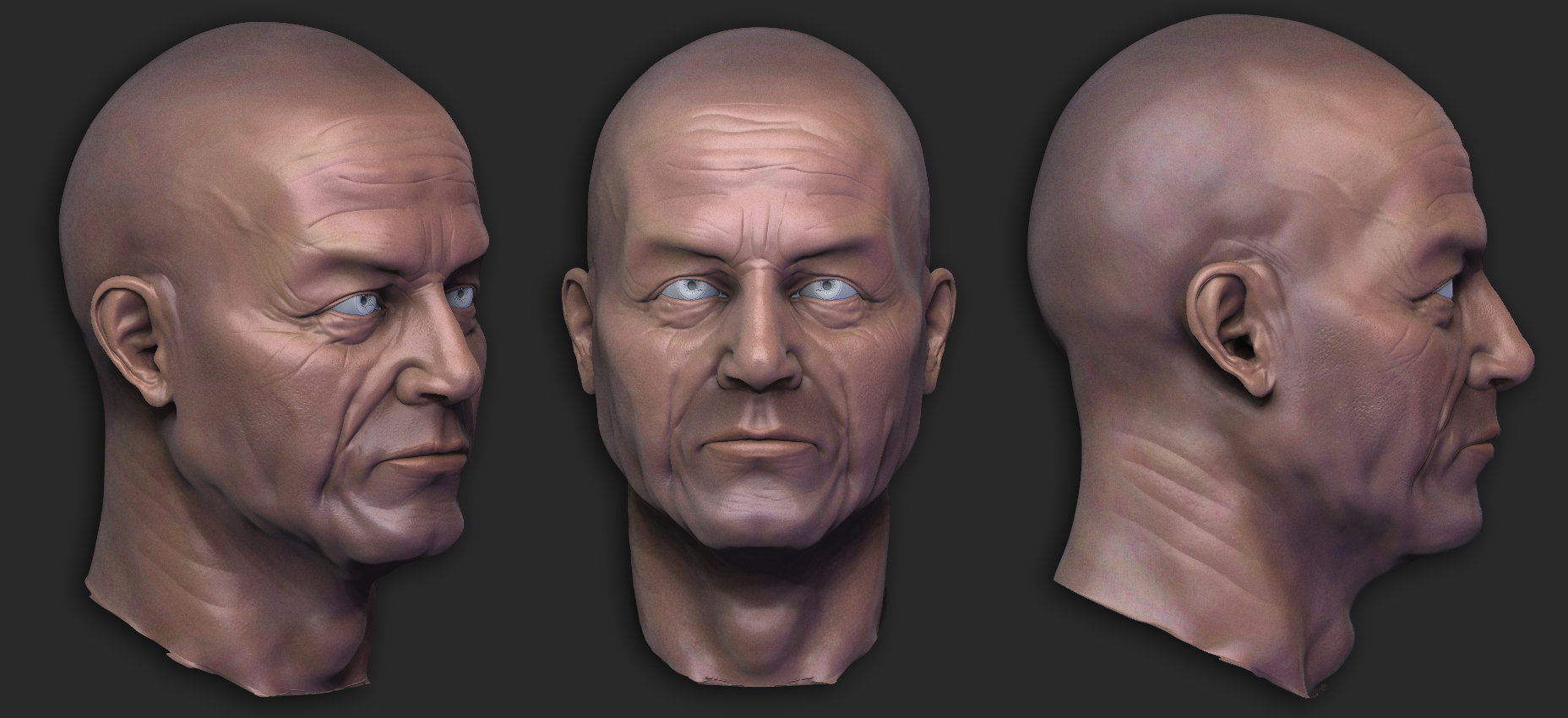 ArtStation - Male Head concept