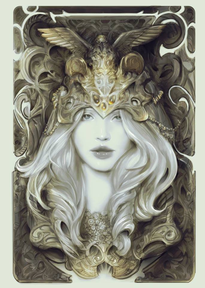 ArtStation - She was a deity of the dawn.