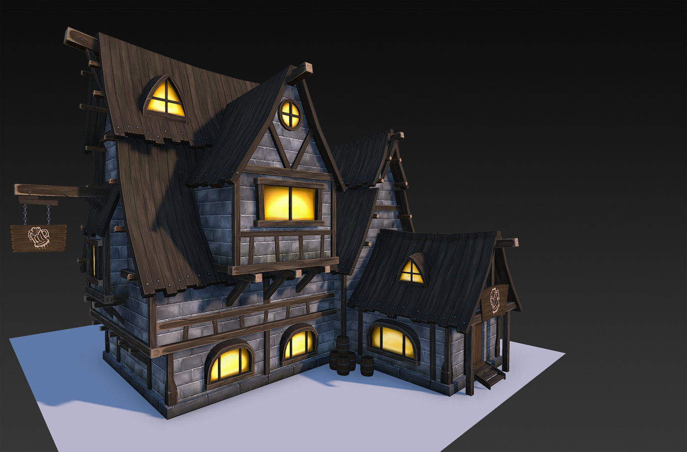 ArtStation - Medieval Building