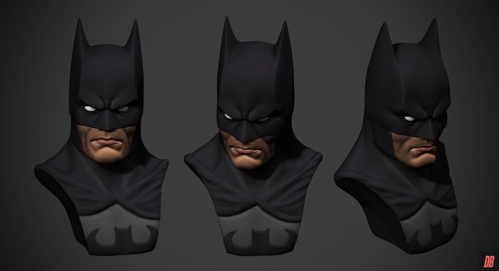 Daniel Bel - Batman ZBrush Bust