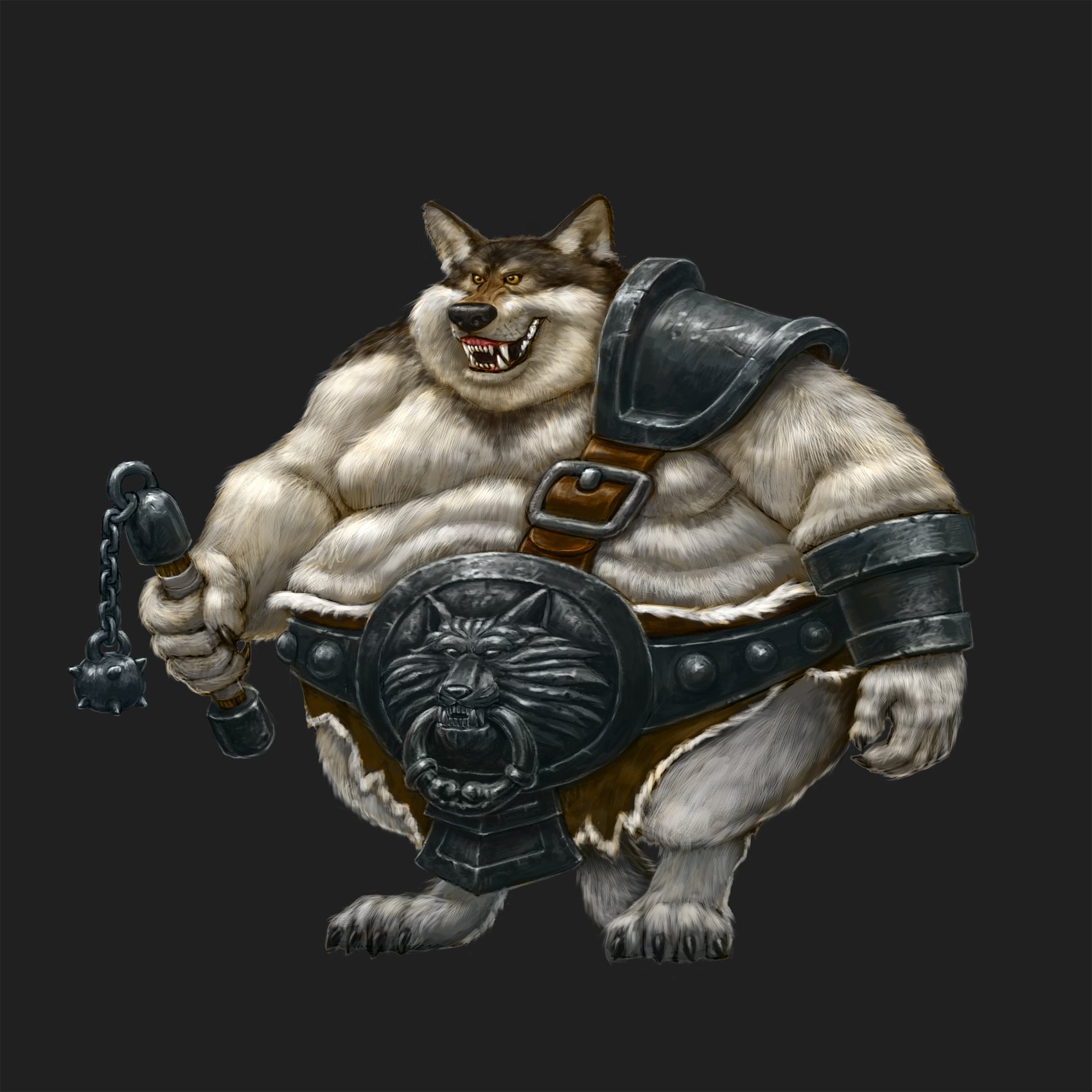 ArtStation - Wolf Warrior